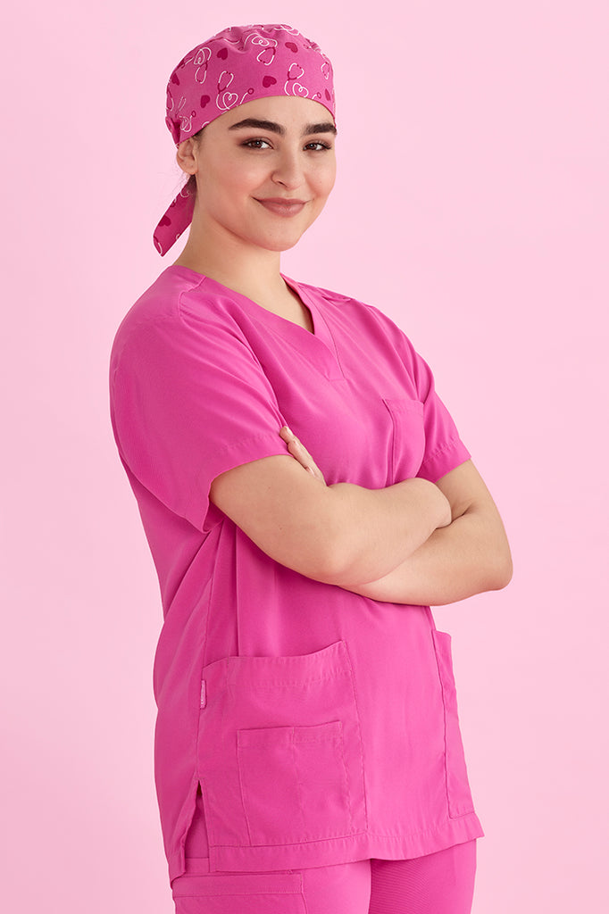 Unisex Surgical Cap - Pink Ribbon – Scrub Life
