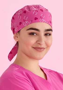 Unisex Surgical Cap - Pink Ribbon – Scrub Life